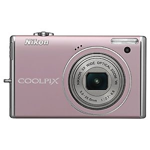 Nikon Coolpix S640 12.2MP Digital Camera with 5x Wide Angle Optical Vibration Reduction (VR) Zoom and 2.7-inch LCD (Precious Pink)