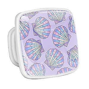 4 Pcs Beautiful Rainbow Peal Shell Crystal Glass Drawer Knob Pull Handle Ergonomic 30mm Fluorescence Furniture Cabinet Handle for Kitchen Dresser Cupboard Wardrob