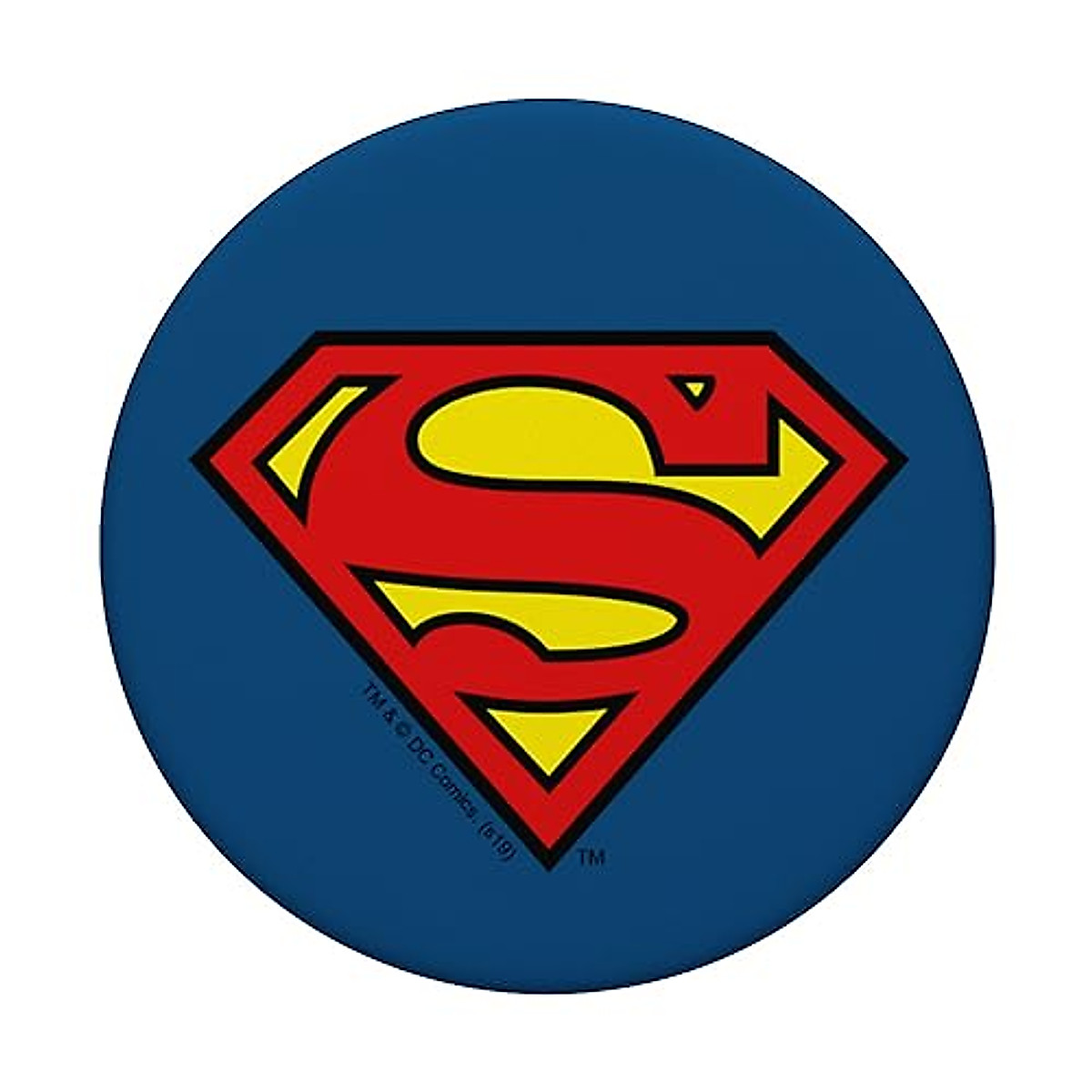 Superman Classic S Shield Logo PopSockets Standard PopGrip
