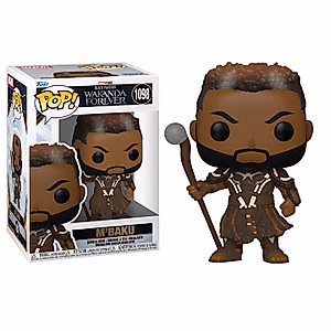 POP Marvel: Black Panther: Wakanda Forever - M'Baku Funko Vinyl Figure (Bundled with Compatible Box Protector Case), Multicolored, 3.75 inches