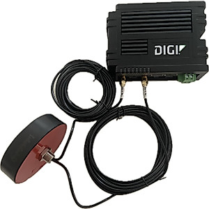 CompuPort 5G LTE MIMO Puck Antenna, Vandal Resistance, Dual-Diversity 15ft. Cables with SMA Male connectors, Omni-Directional Compatible with Sierra Wireless, Teltonika, Digi, & Cradlepoint.