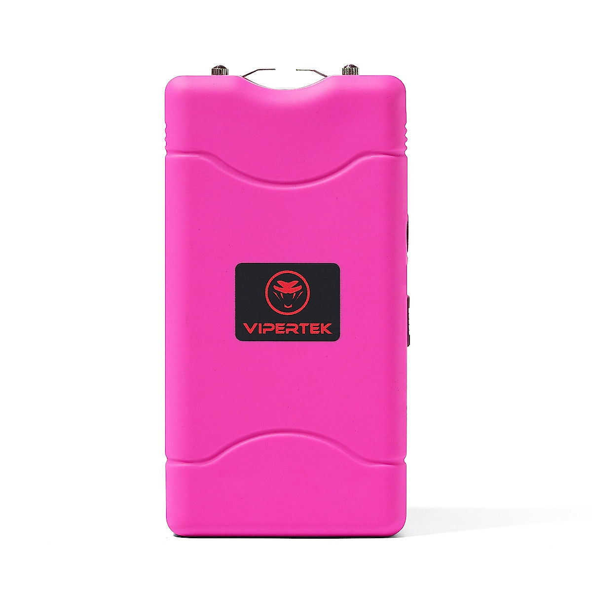 VIPERTEK VTS-880 Mini Stun Gun Rechargeable with LED Flashlight, Pink