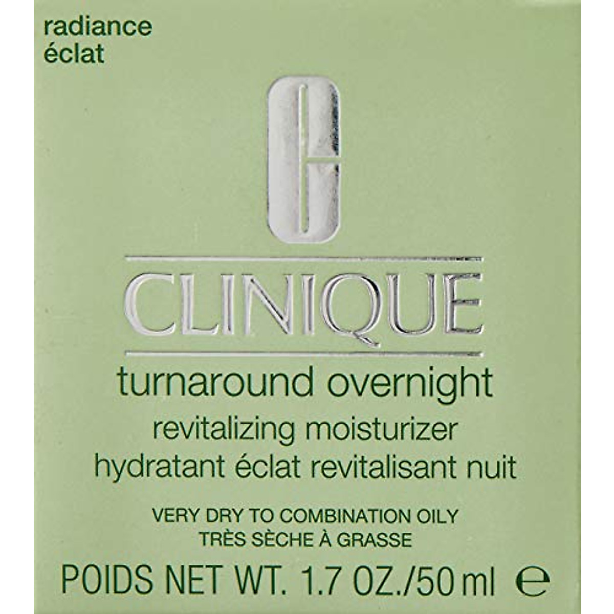 Clinique Turnaround Overnight Revitalizing Moisturizer for Women, 1.7 Ounce