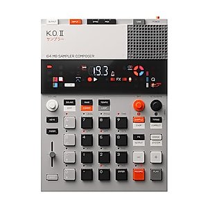 teenage engineering EP–133 K.O. II sampler, drum machine and sequencer with built-in microphone and effects (Renewed)