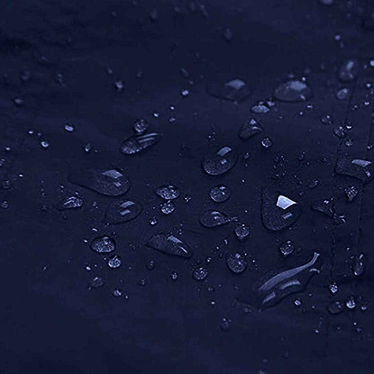 Aniywn Women's Waterproof Raincoat Outdoor Hooded Rain Jacket Windbreaker Lightweight Travel Rain Jacket Coats with Hood