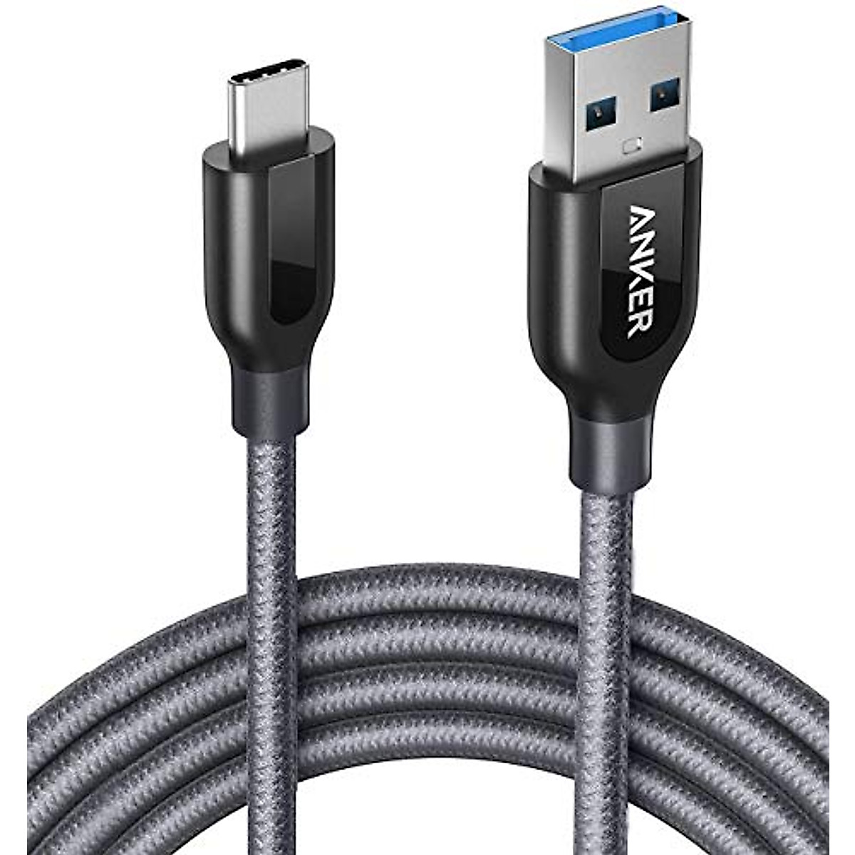 Anker USB C Cable, PowerLine+ USB-C to USB 3.0 cable (3ft), High Durability, for Samsung Galaxy Note 8, S8, S8+, S9, S10, Sony XZ, LG V20 G5 G6, HTC 10, Xiaomi 5 and More. Laptop