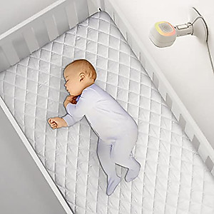 HUBBLE Connected Nursery Pal Cloud Twin Smart Wi-Fi Enabled Baby Monitor with 5-inch HD Color Parent Unit Viewer, 2-Camera Units, Preloaded Soothing Sounds, White Noise, Story and Game Content