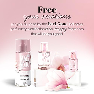 SOLINOTES Magnolia Perfume for Women - Eau De Parfum | Delicate Floral and Soothing Scent - Made in France - Vegan - 1.7 fl.oz