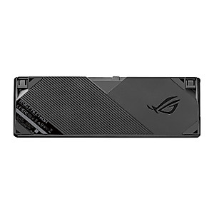ASUS ROG Falchion Wireless 65% Mechanical Gaming Keyboard | 68 Keys, Aura Sync RGB, Extended Battery Life, Interactive Touch Panel, PBT Keycaps, Cherry MX Brown Switches, Keyboard Cover Case (Renewed)