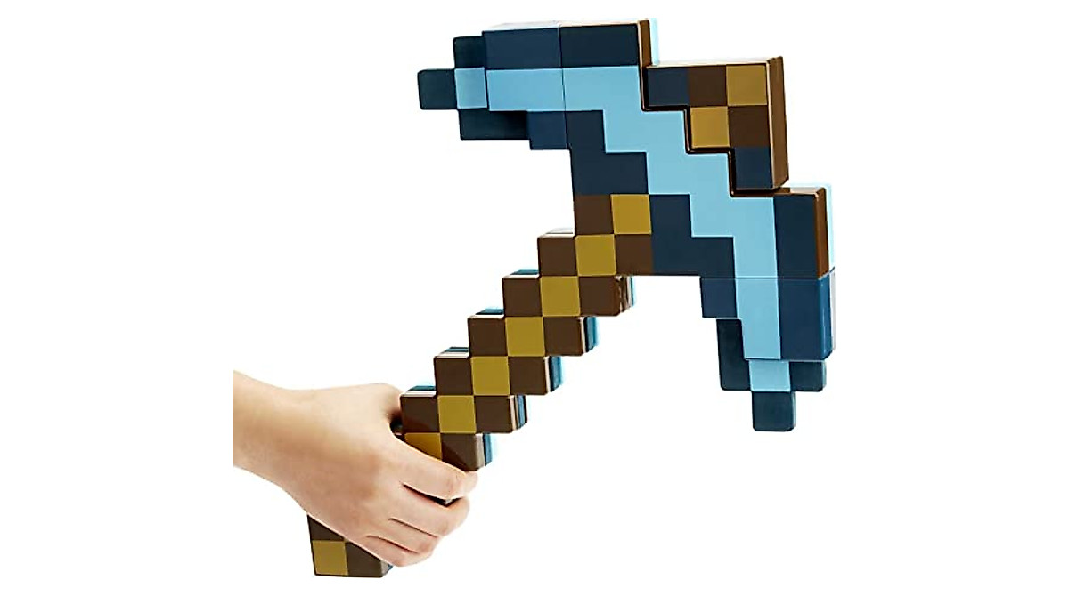 Minecraft Transforming Pickaxe & Sword Toy | Kids Role-Play