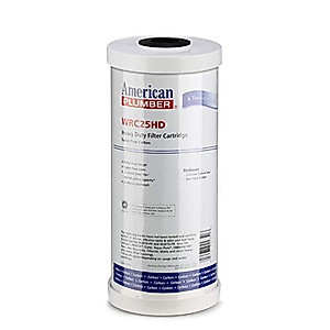 AP American Plumber WRC25HD Heavy-Duty Radial-Flow Carbon Filter Cartridge (1)
