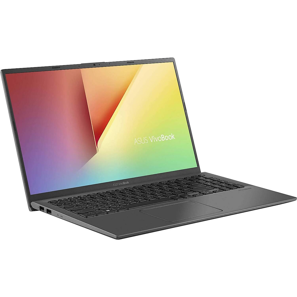 ASUS VivoBook 15 15.6 Inch Portable Laptop Computer, FHD AMD Ryzen 3 3200U, 8GB DDR4 RAM, 256GB SSD, AMD Radeon Vega 3, Windows 10 Home, Laptops for Student, WiFi, Bluetooth, Backlit, Grey (Renewed)