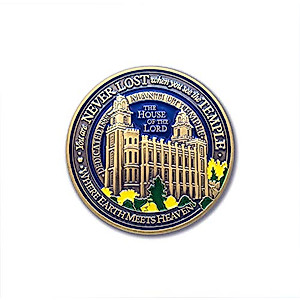 Armor Coin LDS Manti Temple Medallion