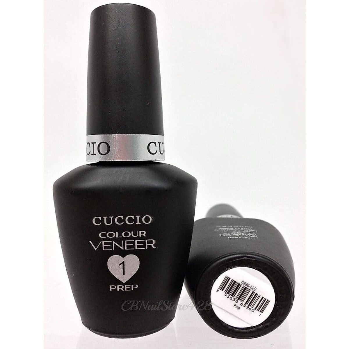 Cuccio Veneer Treatment Pack – Complete LED/UV Gel Polish System, Includes Prep, Fuse, Base, and Top Coat, 13 mL Each