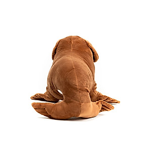 Randimals Sea Lion Plush Stuffed Toy Mastiff Dog Face 15”, Soft & Huggable, Premium Quality Hybrid Animal Friend Encourages Adventure & Imagination