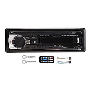 Multimedia Car Stereo Receiver, Car Radio AI Voice Control LED Display, Bluetooth Hands Free Calling, Support MP3 WMA WAV, USB2.0 Car MP3 Player Audio Systems