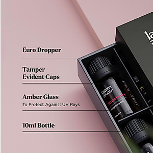 Fragrance Oil Set - Premium Grade 10 Pcs Scented Oils for Candle Making, Soap Scents, Aroma Beads, Bath Bombs, Perfume & Flavoring Oil for Lip Gloss - Organic Essential Oils with Fruity Scents (10ml)