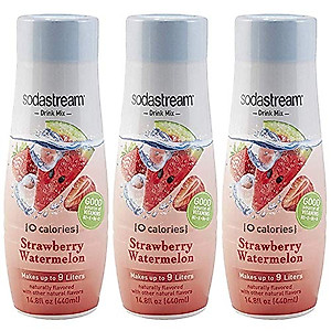 SodaStream Zero Strawberry Watermelon Drink Mix, 14.8 Fl Oz (Pack of 3)