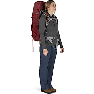 Osprey Ariel 55 Women's Backpacking Backpack , Ceramic Blue, Medium/Large