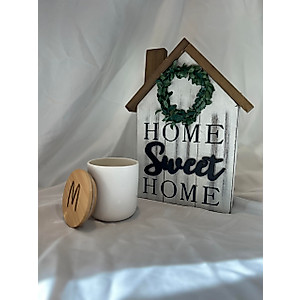 Melteeys Cafe Mocha 10 Oz Candle in Ceramic Jar - Luxury Hand-Poured Candle - Custom Wax Blend with Coconut, Beeswax, and Soy - Parafin Free - Made with love in small batches