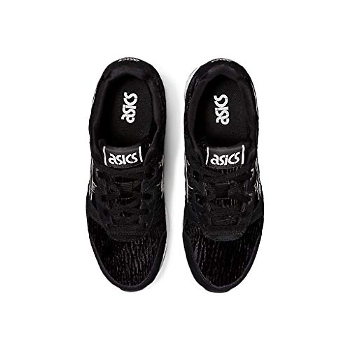 ASICS Women's Lyte Classic Shoes, 8.5, Black/Pure Silver