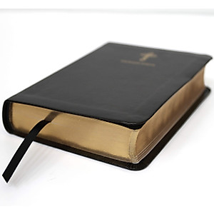 Biblia Católica en español. Símil piel negro, tamaño compacto / Catholic Bible. Spanish-Language, Leathersoft, Black, Compact