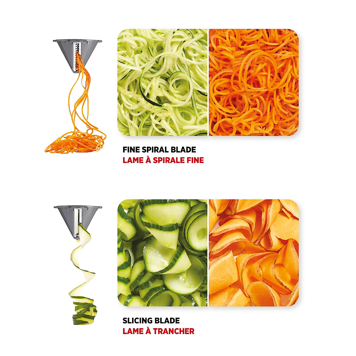 Starfrit 024221-002-0000 250-Watt 4-in-1 Hand Blender Small Kitchen Appliance, Regular Sized, white