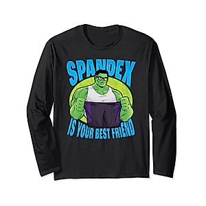 Marvel Studios Hulk Spandex is Your Best Friend She-Hulk Long Sleeve T-Shirt