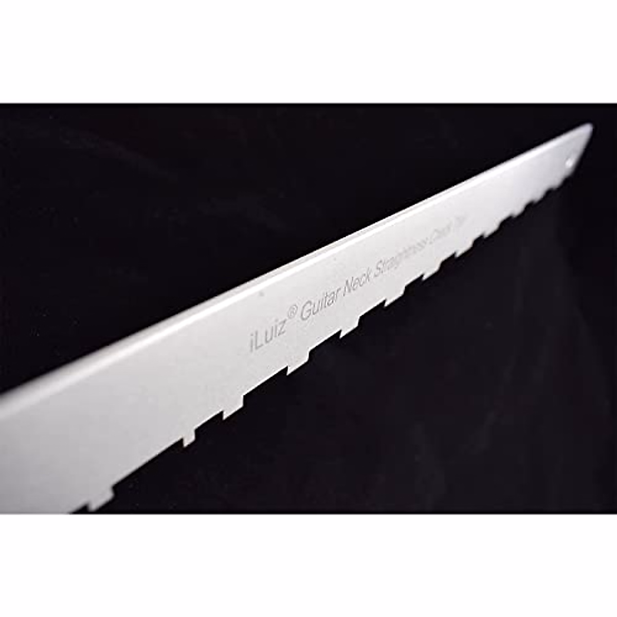 iLuiz Guitar Neck Notched Straight Edge Luthiers Tool for Gibson Fender and Most of Guitar Fretboard and Frets