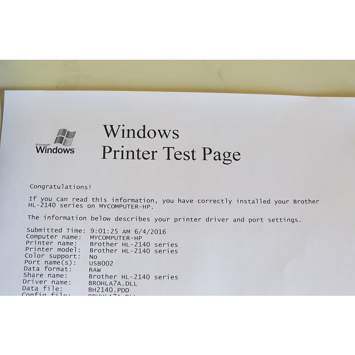 Brother HL-2140 Laser Printer