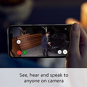Introducing Ring Spotlight Cam Plus, Plug-in | Two-Way Talk, Color Night Vision, and Security Siren (2022 release) - White