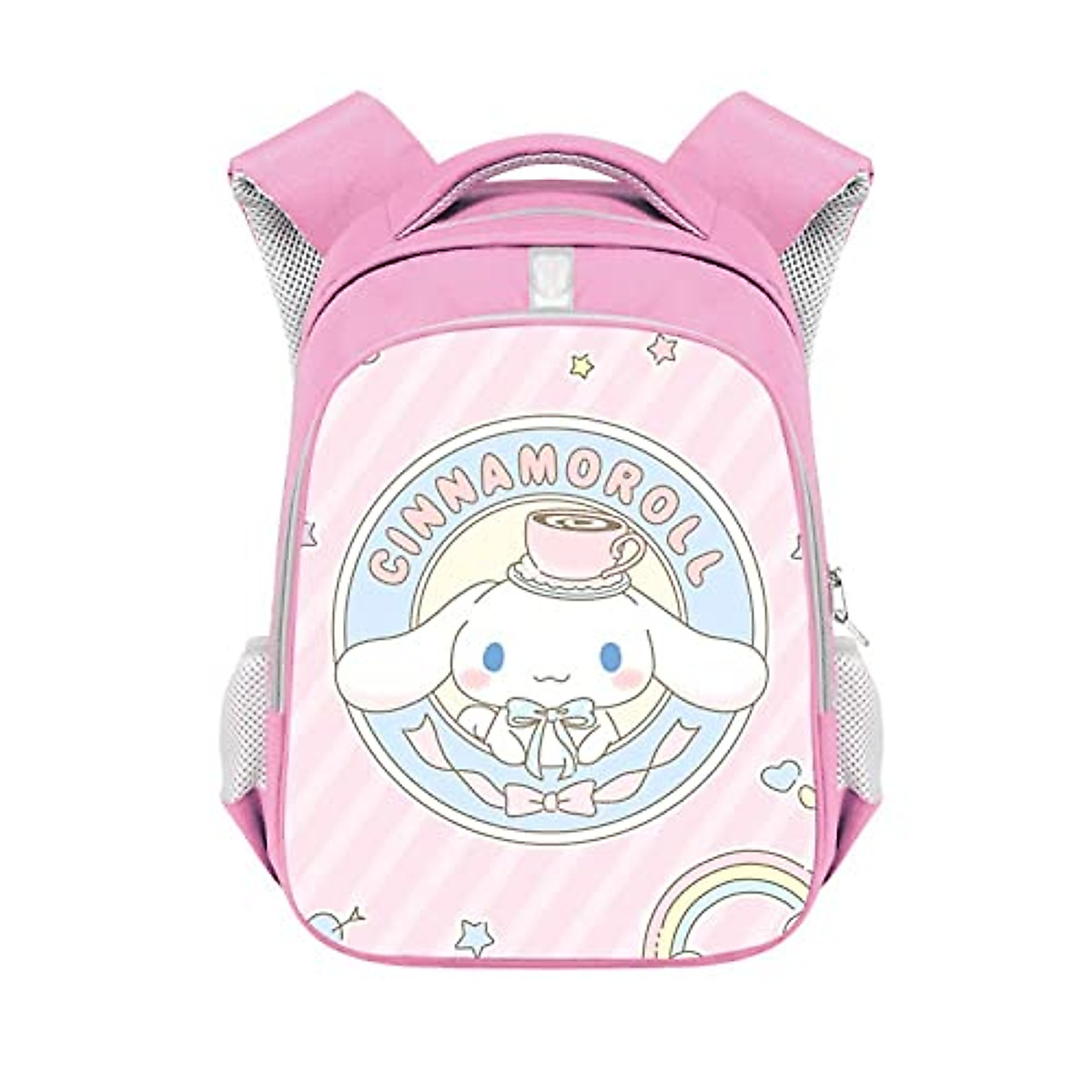 Cartoon Cute Backpack Ku-ro-mi My-Melody Cinn-amo-roll Cosplay Schoolbag Kawaii Student School Bag for Girls Birthday Gifts pink 40