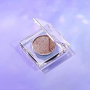 Shimmer Glitter Eyeshadow Palette, Eye Glitter Shadow, High Pigmented, Sparkling Eye Shadow with Bling Korean Eye Glitter Foil