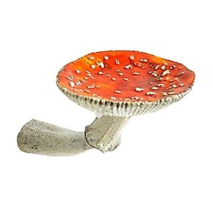 WSZJJ Mushroom Wall Rack Creative Storage Rack Mushroom Shaped Home Decoration Pendant Wall Rack