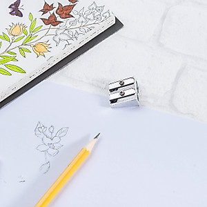 Mr. Pen Handheld Metal Pencil Sharpener with 2 Holes, Pack of 6