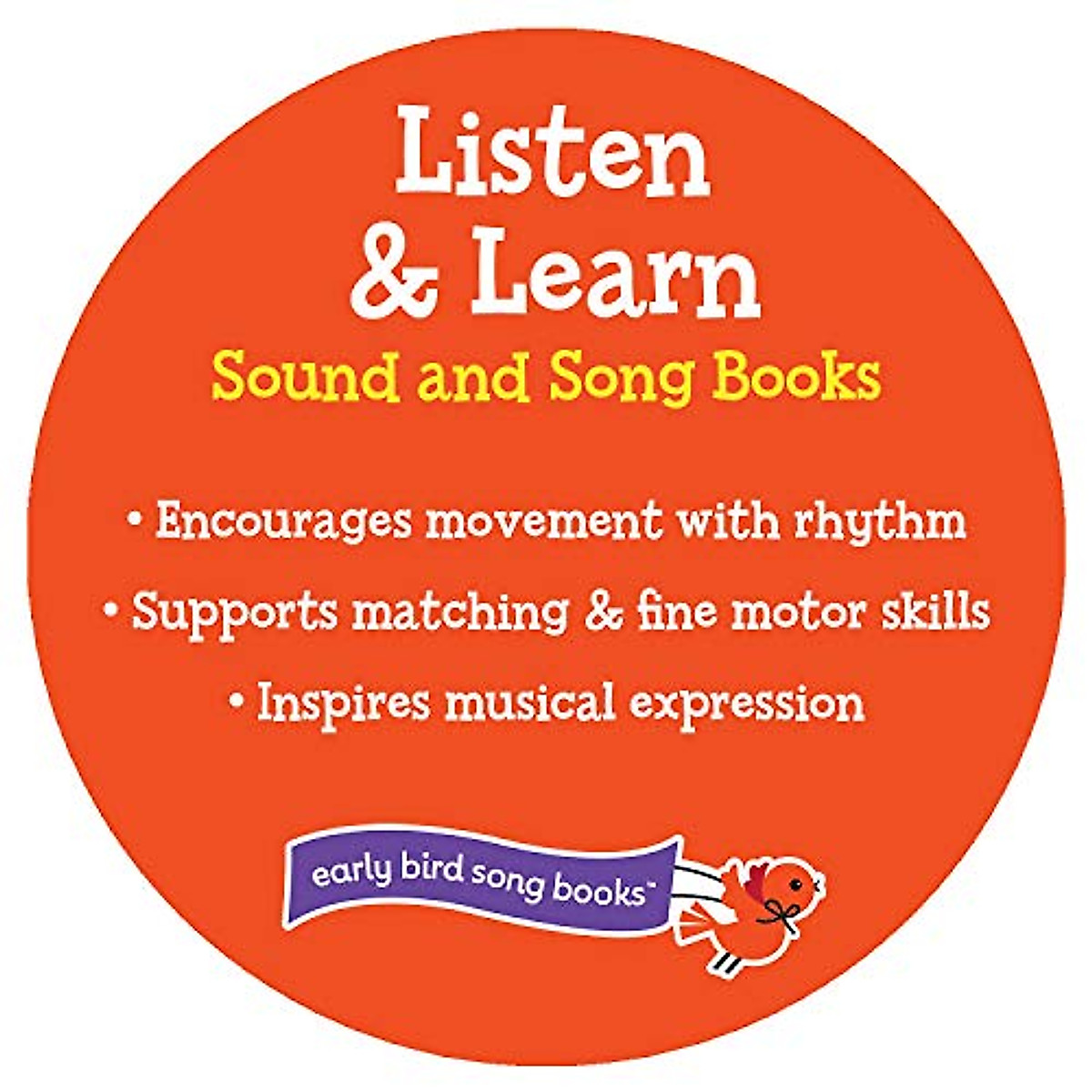 Playtime Songs - Interactive Children's Song Book with 6 Sing-Along Tunes