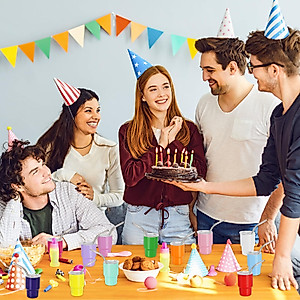 Yizhet 6 Pcs 2 oz Mini Tumbler Shot Glass with Straw and Lid, Sublimation Mini Shot Glass Tumblers, Stainless Steel Shot Glasses Set for Wedding Party Cocktail Coffee Whiskey (6 Colors)