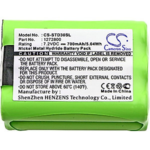 Replacement Battery for TRI-TRONICS Trashbreaker G3 Upland SP G3 1272800 1281100 Rev.B
