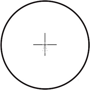 Burris 200320 Fullfield E1 3-9x 40mm Obj 33-13 ft @ 100 yds FOV 1" Tube Black Matte Ballistic Plex E1