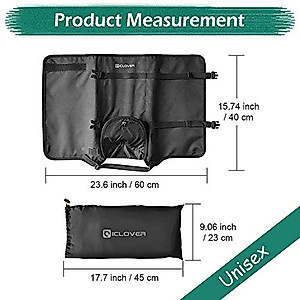 IC ICLOVER 62 Inch Snake Tongs+ Large Snake Guards, Heavy Duty Standard Reptile Snake Tongs Grabber Catcher, Lightweight Stab-Resistant Snake Gaiters Proof Leggings, Snakes Bite Proof Protection