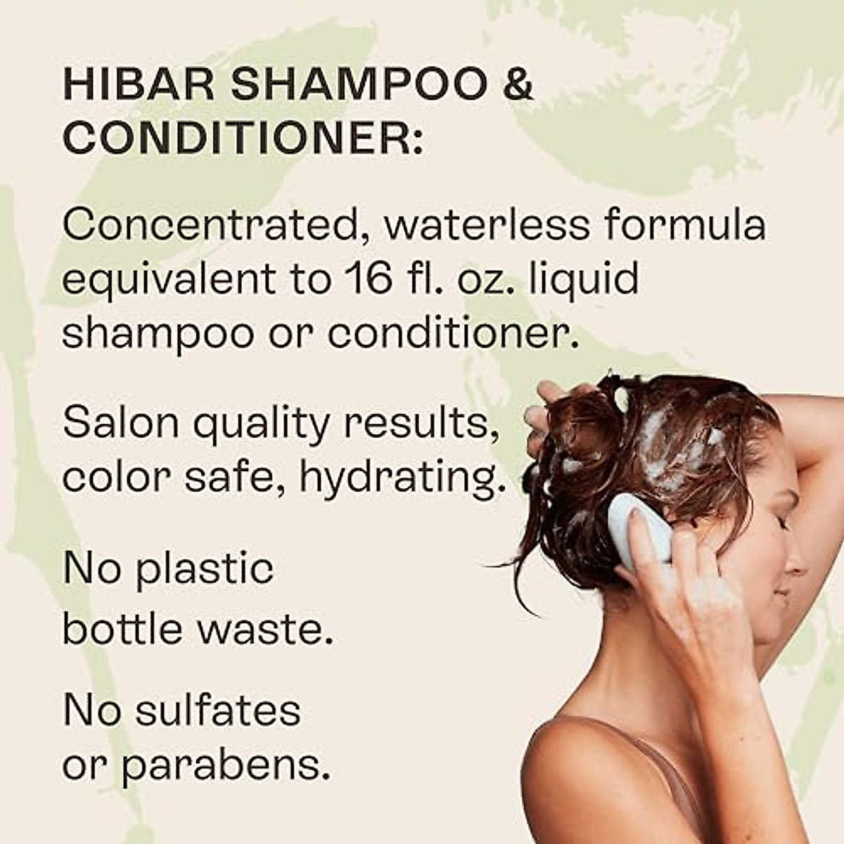 MightyNest Bath & Body Plastic Free Shower Set | HiBar Maintain Shampoo Bar and Conditioner Bar, Travel Size | Lemongrass Bar Soap | Compostable Konjac Body Sponge | Zero Waste and Vegan