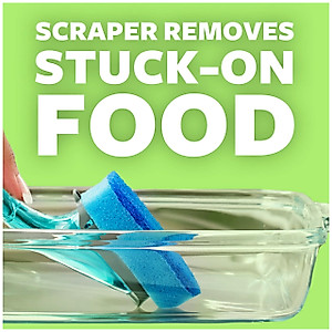 Scotch-Brite Non-Scratch Dishwand, Keeps Hands out of the Mess