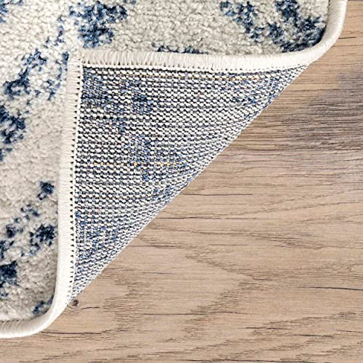 nuLOOM Rosanne Transitional Striped Area Rug, 6' 7" x 9', Blue