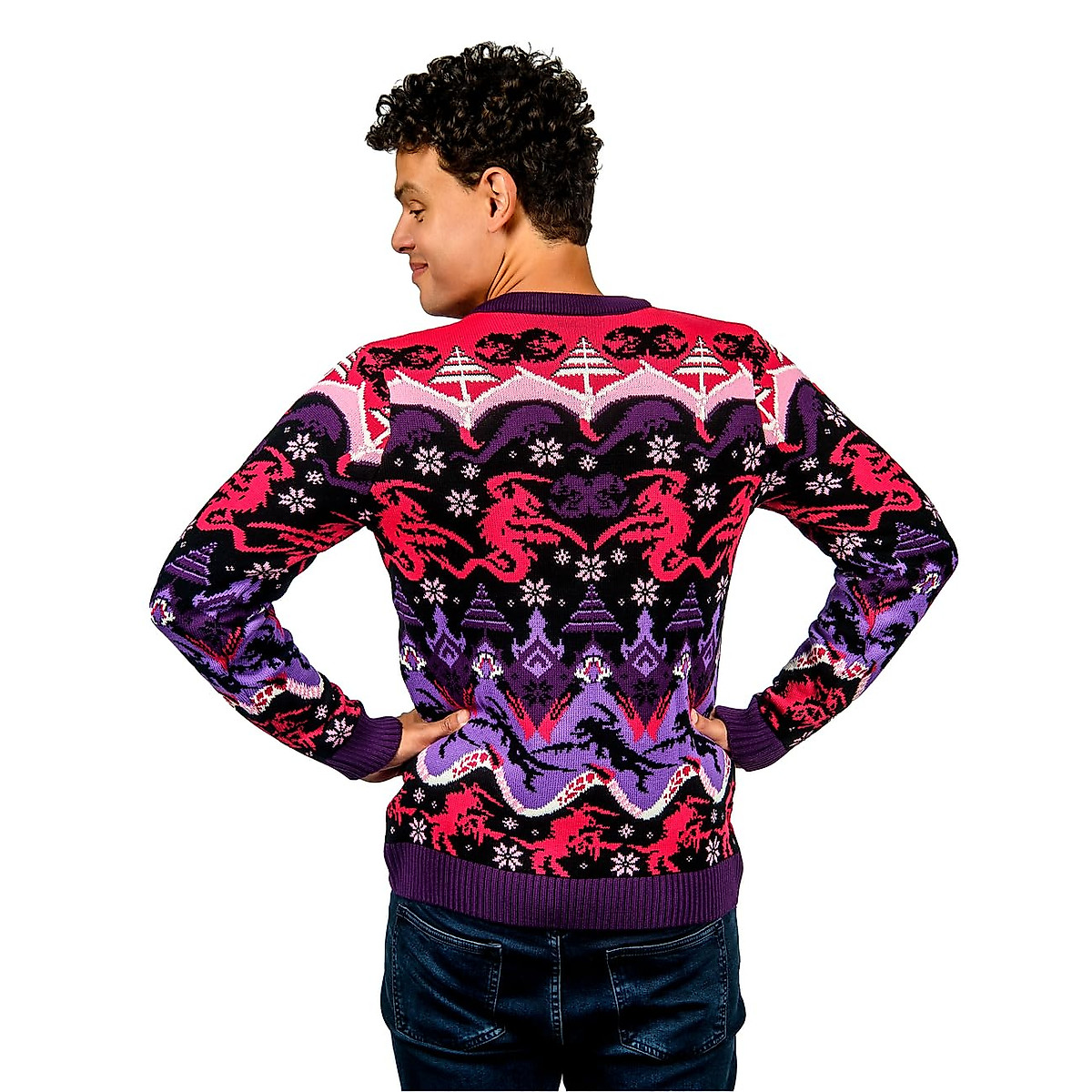 AAA Merchandise Warhammer 40,000 Tyranids Christmas Sweater (US, Alpha, Large, Regular, Regular) Multi