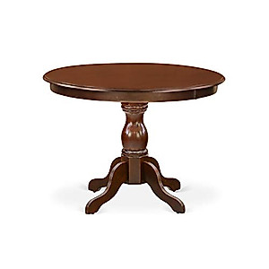 East West Furniture HBDU5-MAH-W, Medium