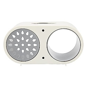 ZJchao Hair Dryer Holder, Wall Mounted Blow Hair Dryer Rack Multifunctional Storage Organizer Punch Free Hair Styling Tools Bathroom Organize Basket Vanity Tray for Bedroom Home Salon