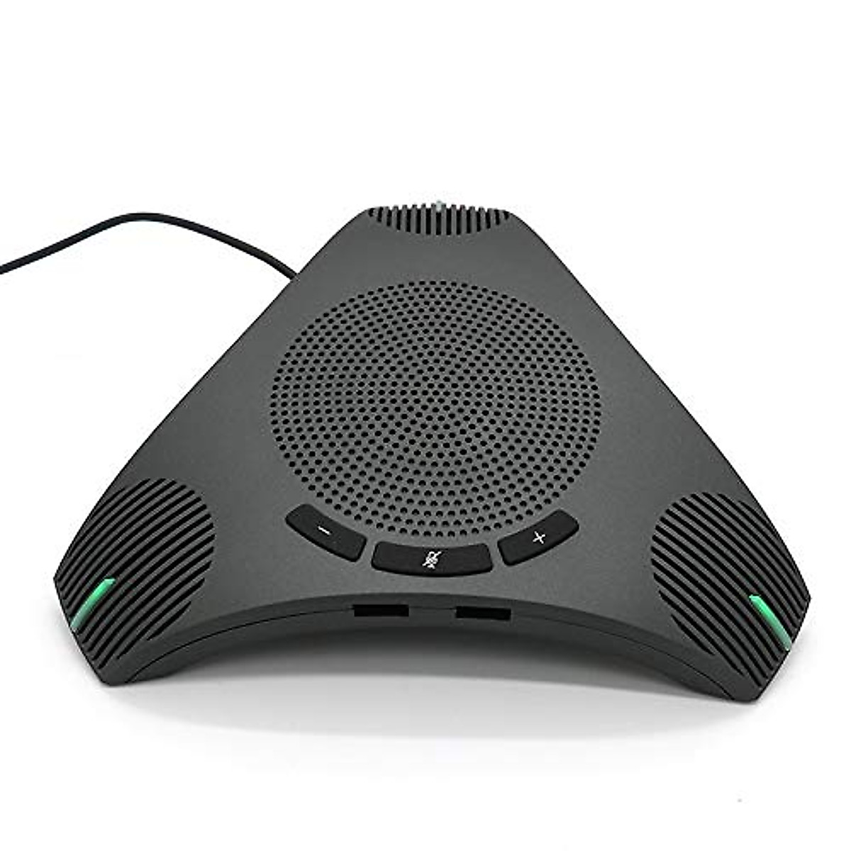 Conference Microphone USB Speakerphone Microphone for Business Conference,360° Omnidirectional Microphone Intelligent DSP Noise Reduction for Video Meeting (mic +Speaker+hub)