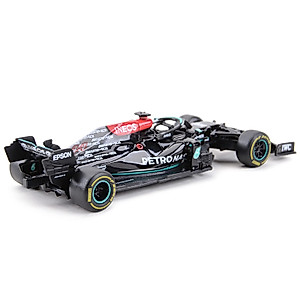 HTLNUZD 1:43 Bburago 2021 F1W12#44 Racing Car 1/43 Static Simulation Diecast Alloy F1 Formula Car Alloy Luxury Collectible Model