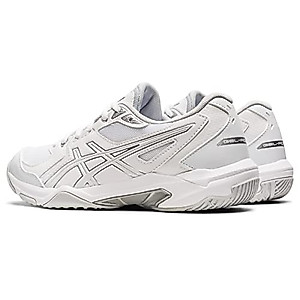 ASICS Women's Gel-Rocket 10 Volleyball Shoes, 9.5, White/White