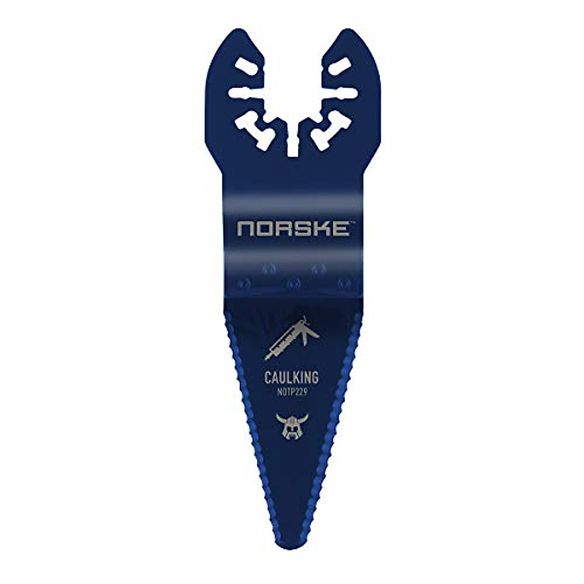 Norske Tools NOTP229 Caulking Scraper Oscillating Multi Tool Accessory Blade for Removing Sealants